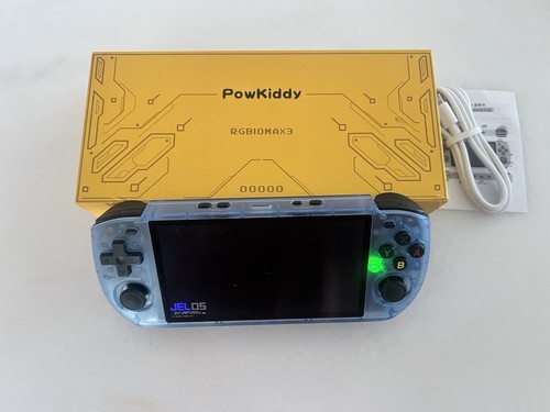 Powkiddy RGB10MAX3 Handheld - 16 Gb & 256Gb 1000’s of Games PSP NES ...