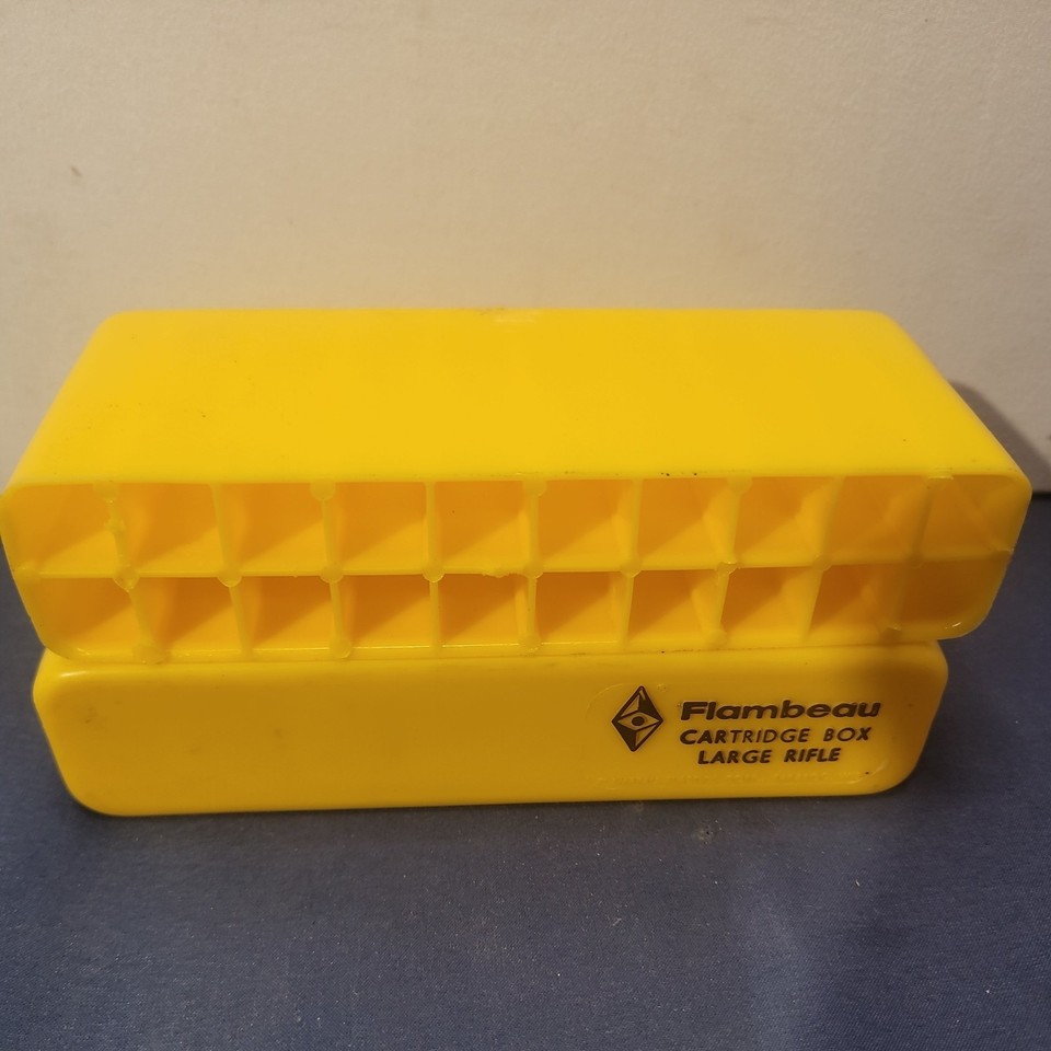 Flambeau Kasnar Rifel Ammo Boxes storage trays 20 slots ⭐️⭐️⭐️⭐️⭐️ | eBay