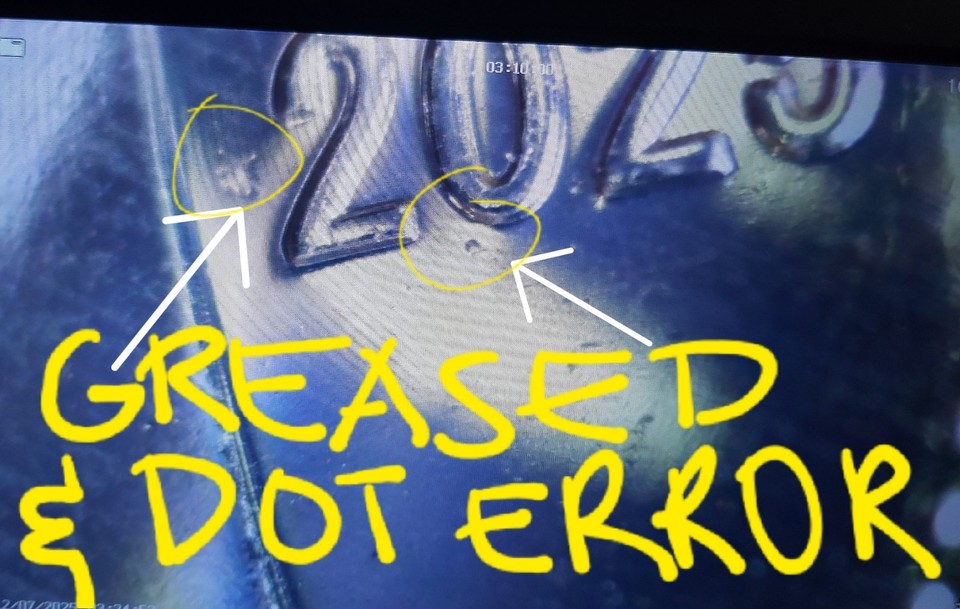 Error DOT variety 2025 CANADA 10 cents coin *RARE* UNC 2 Coins you will ...