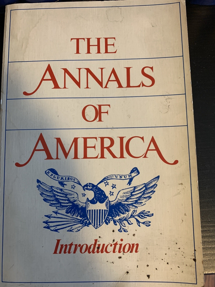 The Annals of America 21 Volume Encyclopedia - Blue Set - Hardcover | eBay