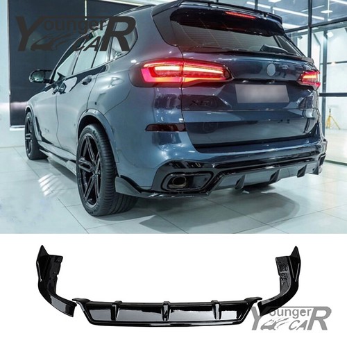 Rear Diffuser +Corner Spat Apron Fits 2019-2024 BMW X5 G05 M Sport ...