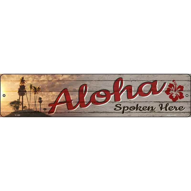 Aloha Street Sign