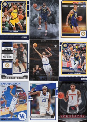 Lot of 21-2019 thru 2025 Indiana Pacers Cards, 10 Rookies, Nice Lot, L ...