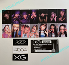 XG First Album NEW DNA X version G version Official Album Photo card | eBay