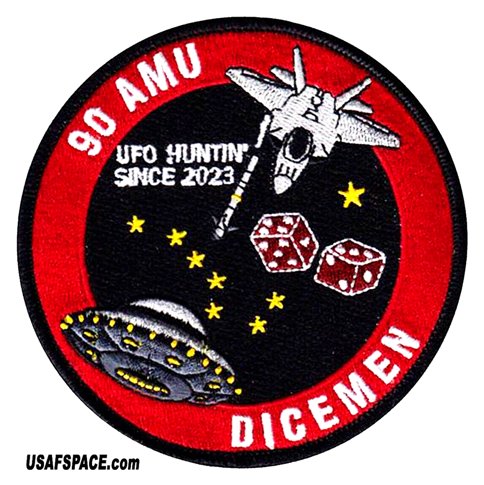 USAF 90TH MAINTENANCE SQ -90 AMU-DICEMEN-F-22 Raptor-JBER AK- ORIGINAL ...