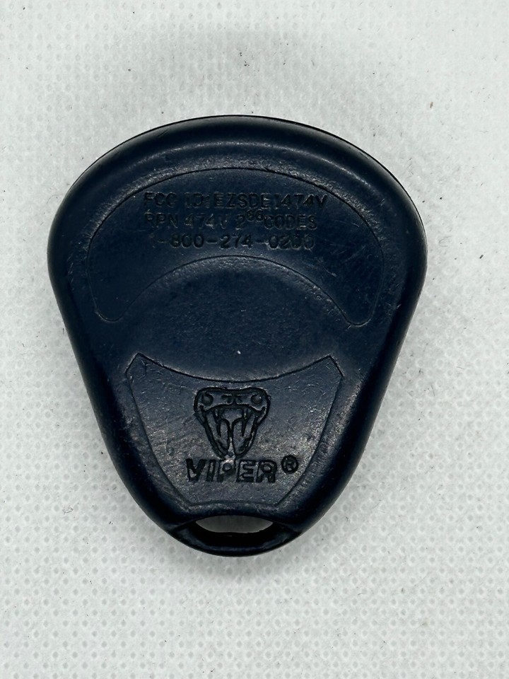 Viper EZSDEI474V 474V Remote Alarm Keyless Entry Key Fob TESTED 9470 | eBay