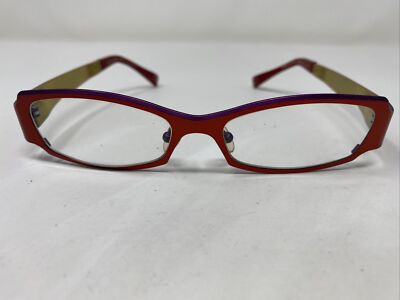 Jean Lafont Paris France BENGALE2 658 53-16-135 Burgundy Eyeglasses ...