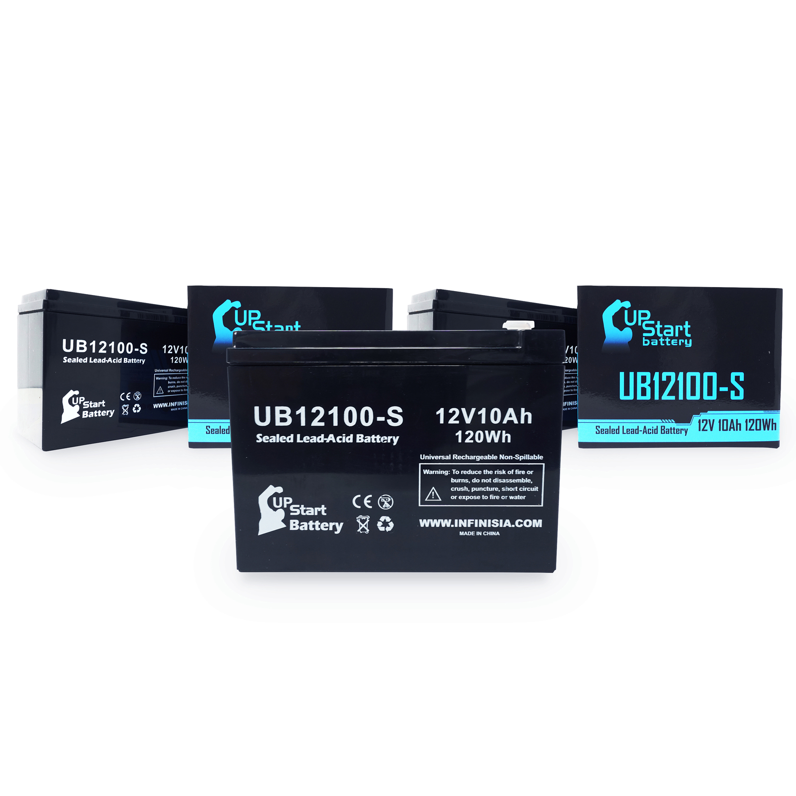 3x 12V 10Ah Sealed Lead Acid Battery For Enduring CB10-12 UB12100-S | eBay