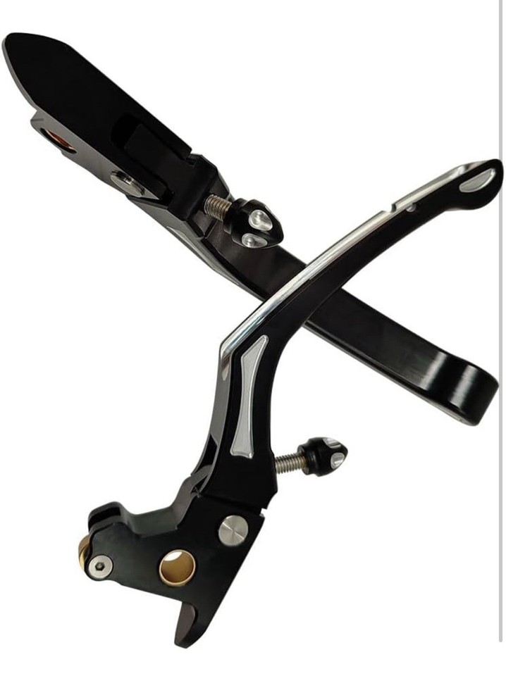 Brake Levers Motorcycle Clutch Lever Set Fit for Harley Glide 2014-2016 ...