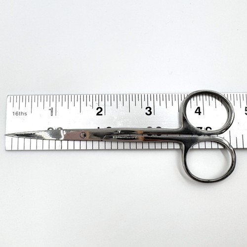 15 Small Straight Stainless Steel Scissors Multipurpose Grooming Beauty ...