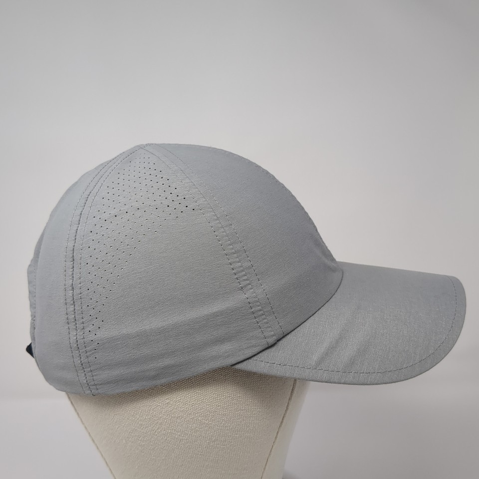 Columbia Strapback Baseball Cap Gray One Size Adjustable Embroidered 6 ...