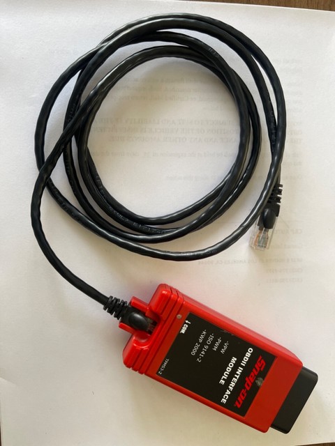 Snap-on Tools Tpms3-2 Obd2 Interface Module for TPMS Tire Pressure Scan ...
