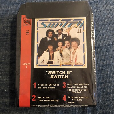 Vintage Sealed NOS Switch II Gordy Motown 8-Track Jermaine Jackson Funk Disco | eBay