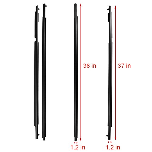 Fit 2010-2021 Toyota 4Runner Car Outside Window Weatherstrip Seal Belt ...