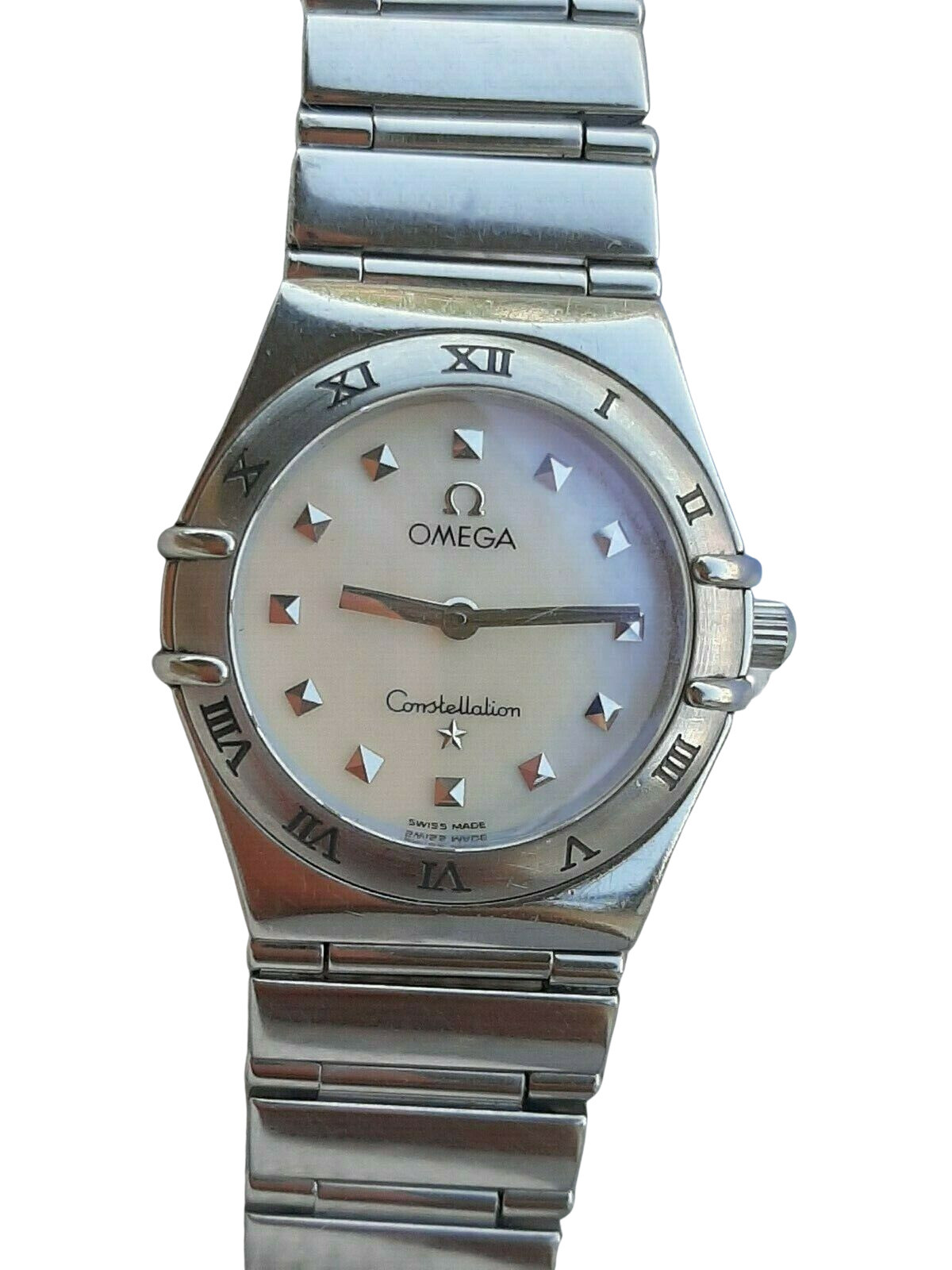 OMEGA Constellation White Women's Watch - 795.1241 for sale online | eBay