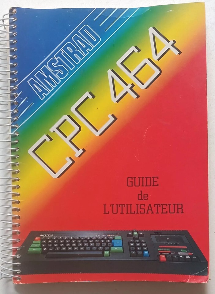 Ordinateur Amstrad CPC 464 64K avec Moniteur GT 65 et Guide Testé | eBay