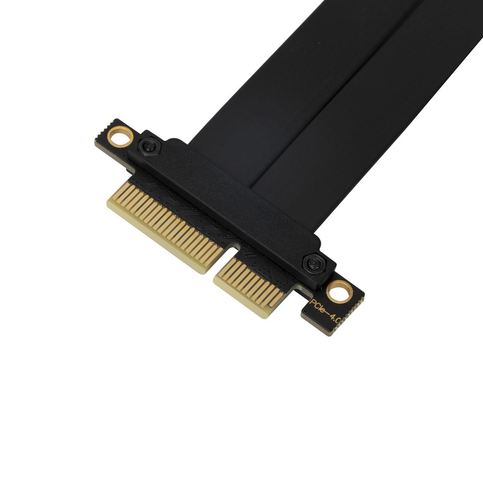 PCIe x4 4.0 Riser CablePCI-Express 4X Female to Female Extension Cable ...