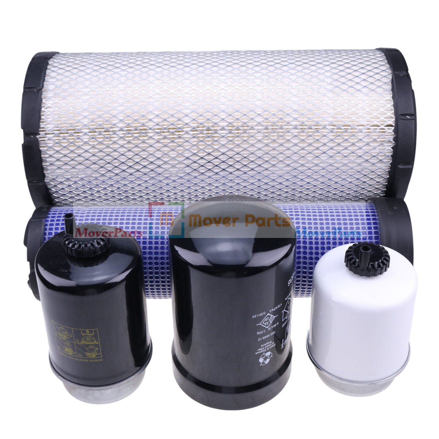 500 Hour Filter Kit for John Deere 4045D Engine 310G 310SG 315SG ...