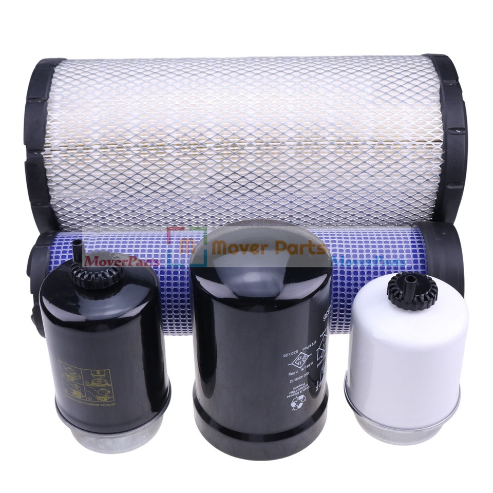 500 Hour Filter Kit for John Deere 4045D Engine 310G 310SG 315SG ...