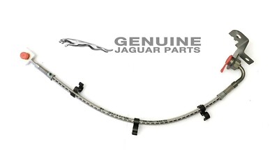 GENUINE JAGUAR S-TYPE & XF FLEXIBLE BRAKE HOSE OSF FRONT (SEND REG ...