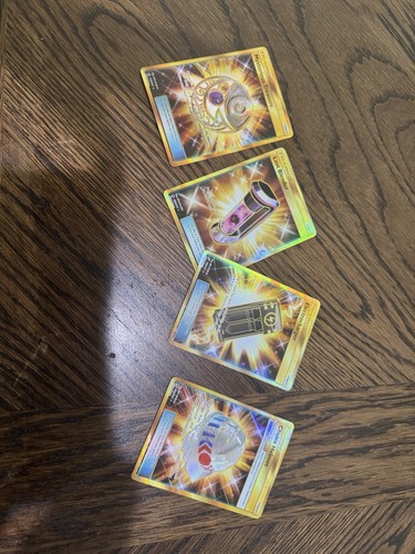 Pokemon Gold Full Art Trainer Cards Lot Of 4 | eBay