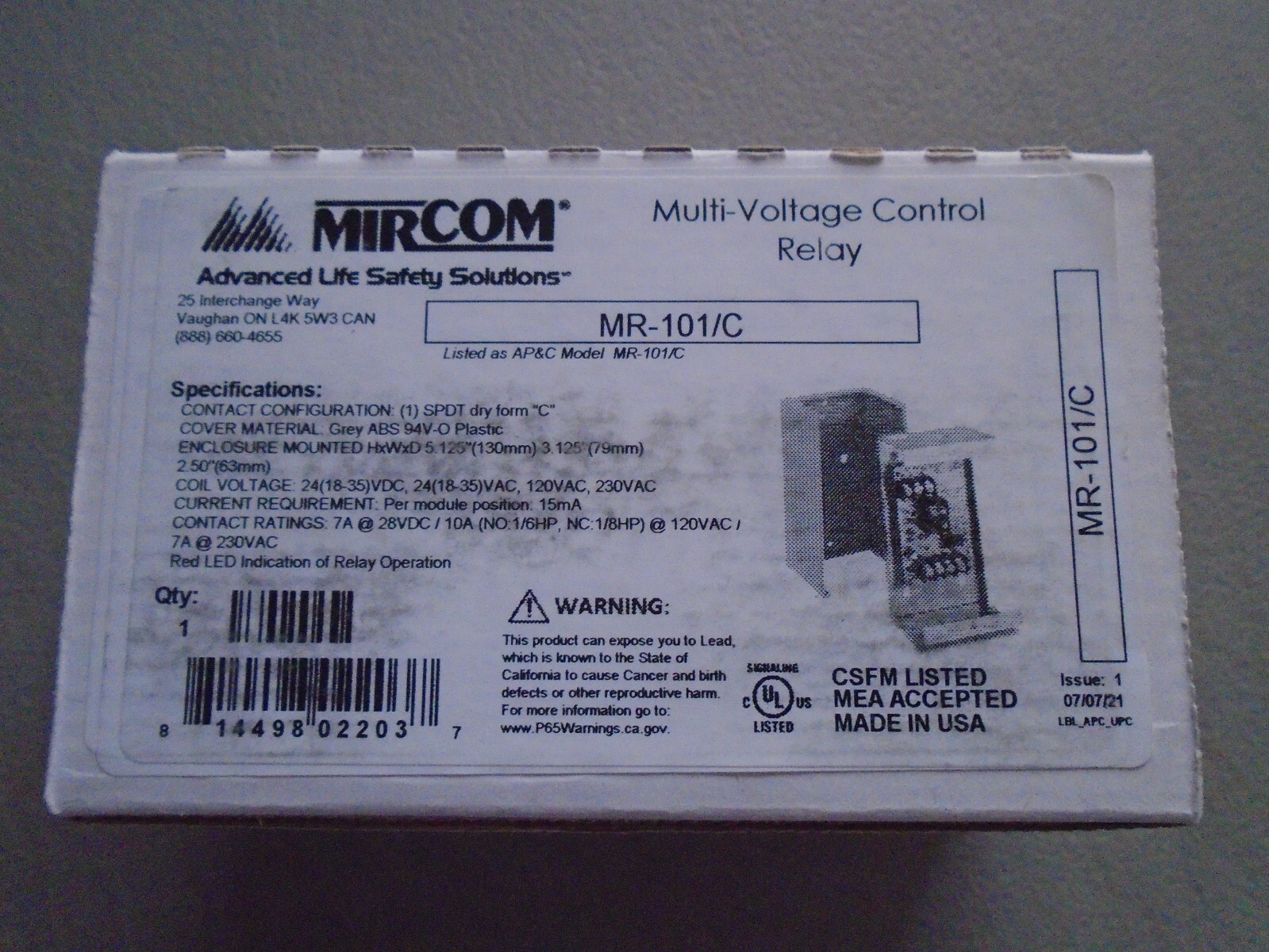 AIR PRODUCTS MR-101/C "NEW" | eBay