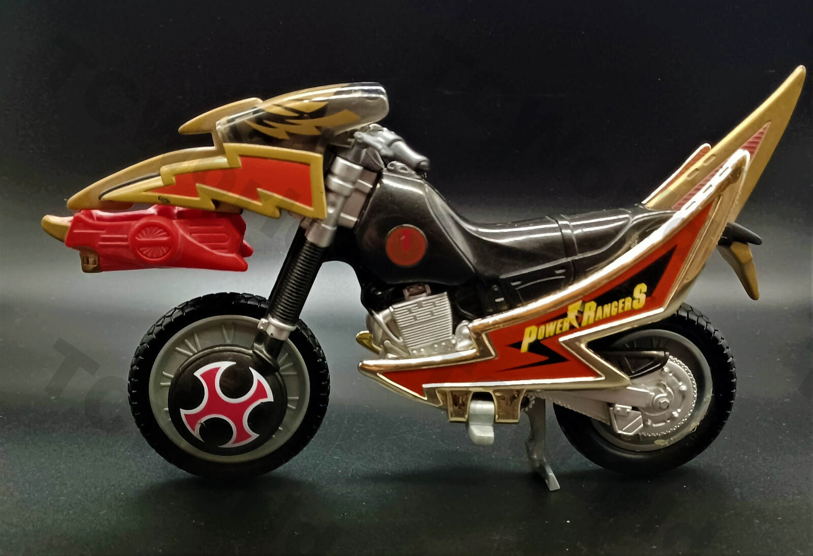 Power Rangers Ninja Storm "Red Wind Tsunami Cycle w/ Weapon" | eBay