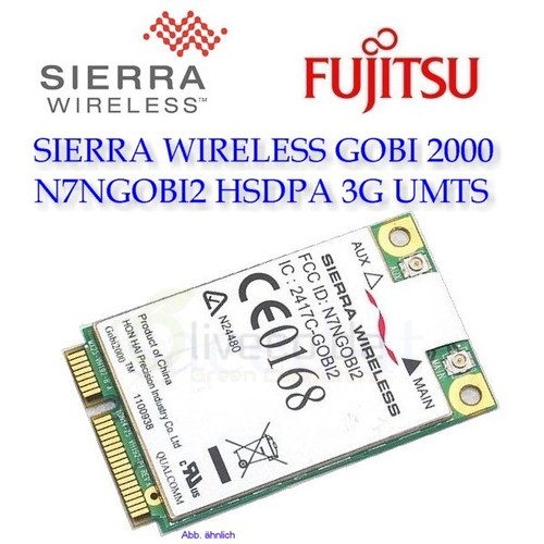 SIERRA WIRELESS GOBI 2000 N7NGOBI2 HSDPA 3G UMTS Fujitsu Lifebook ...
