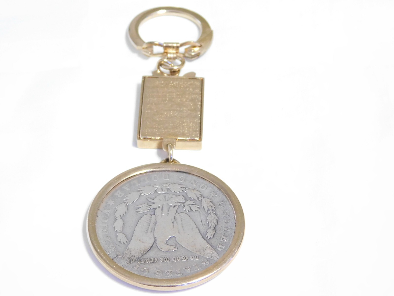 Swank 1885 Liberty Dollar Gold Plated Key Chain | eBay