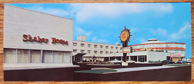Shaker House Motor Hotel Shaker Heights Ohio Oversized Postcard PC ...