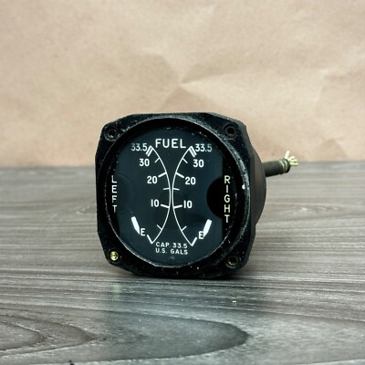 CESSNA Fuel Quantity Indicator P/N-EA124AN-146H | eBay