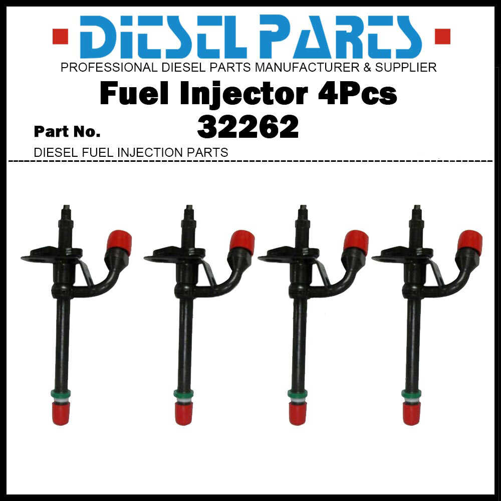 4x Fuel Injector RE60062 RE57469 32262 Fit John Deere 4045D 6068D 5410 ...