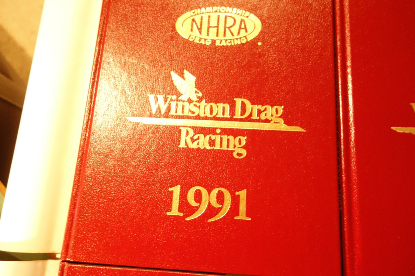 RARE full set NHRA Winston Drag Racing yearbook UMI 1991-96 RARE all ...