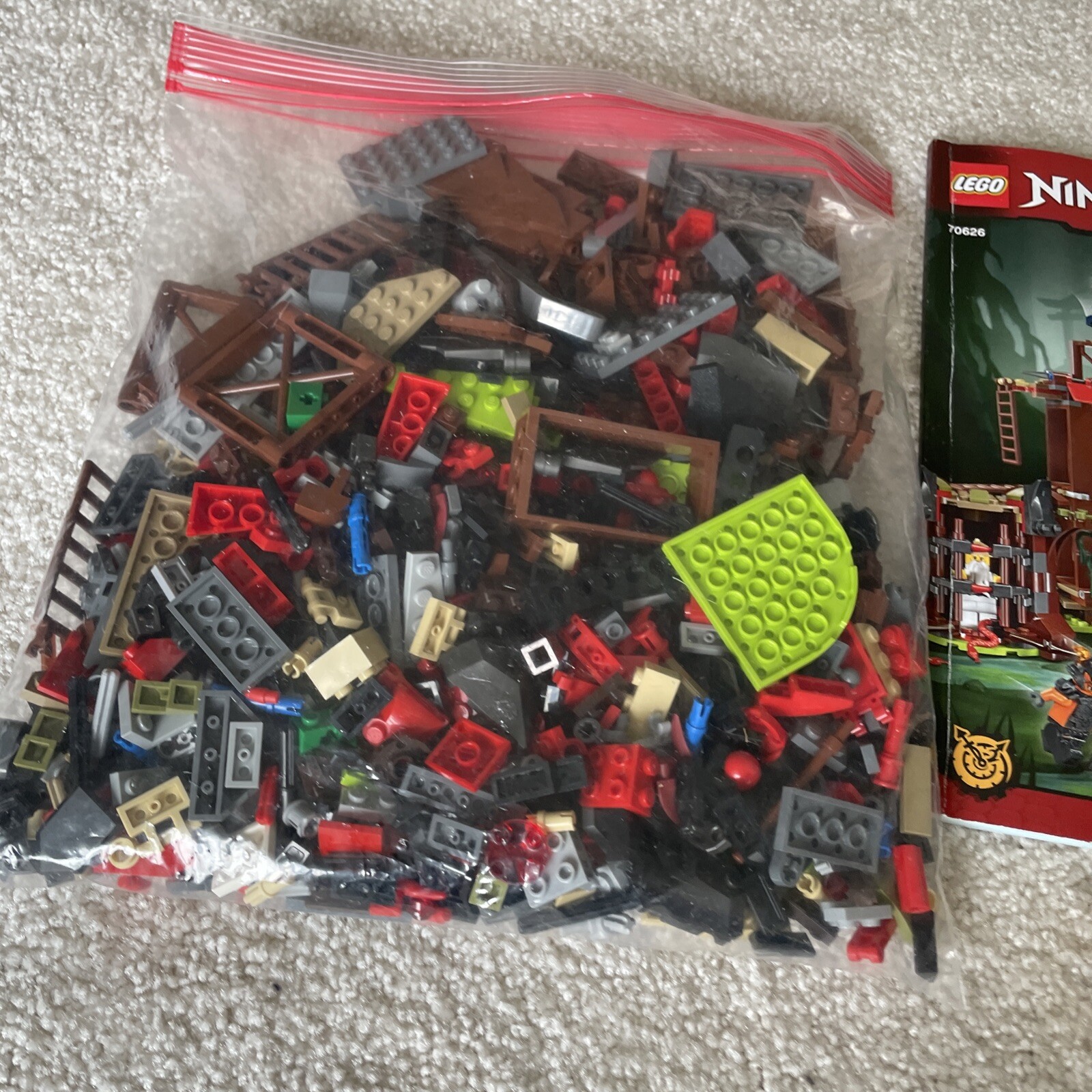 LEGO Ninjago 70626 Dawn of Iron Doom With Time Twins /Blades/ Manual | eBay