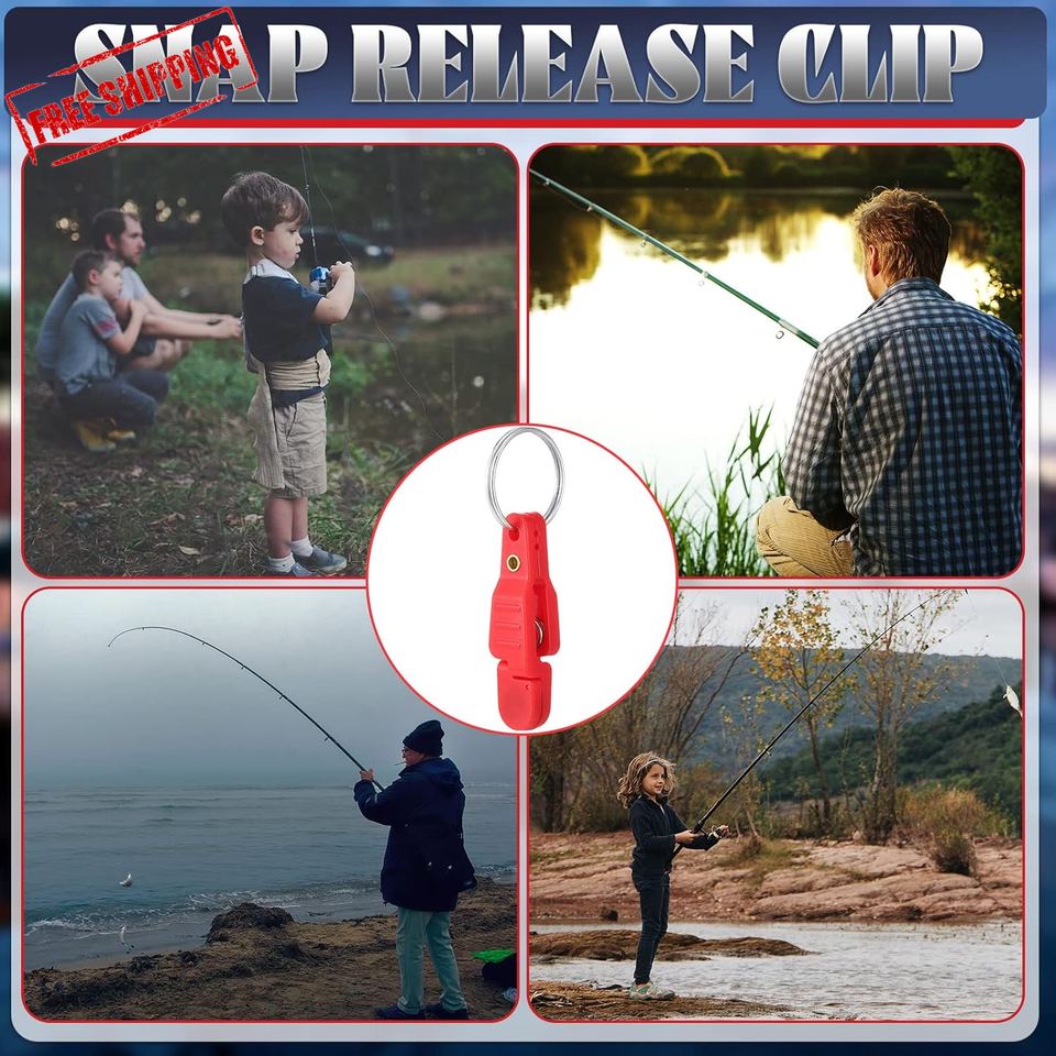 20 Pcs Heavy Tension Snap Release Clips for Weight Planer Board Kites ...