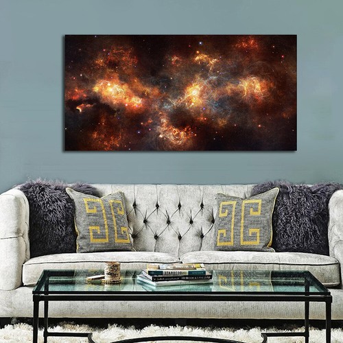 Universe Nebula Art Prints Poster Picture Modern Home Office Wall ...