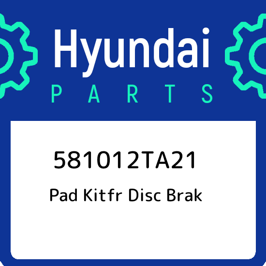 58101 2ta21 Hyundai / KIA OEM Genuine Pad Kit-fr Disc BRAK for sale ...