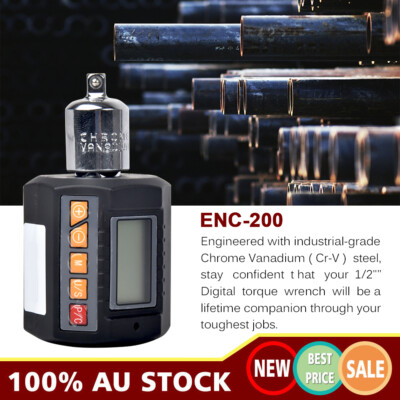 Digital Torque Adapter Electronic Torque Meter with LCD Display Measure ...