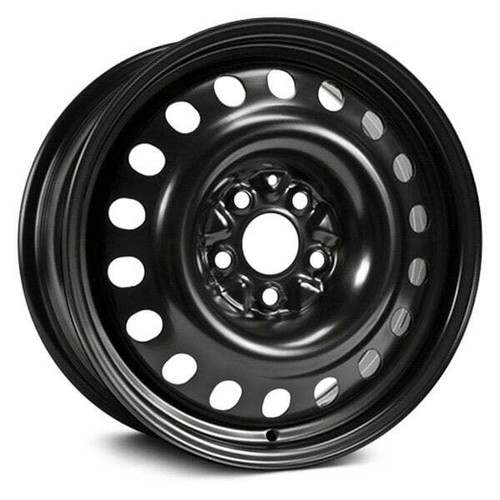 RT 16" STEEL WHEEL 5 LUG X99121B Wheel 16x6.5 (44, 5x100, 57.1) Black ...
