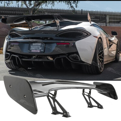 For Mclaren 570S 570GT Glossy Rear Boot Trunk 57" GT Style Racing ...
