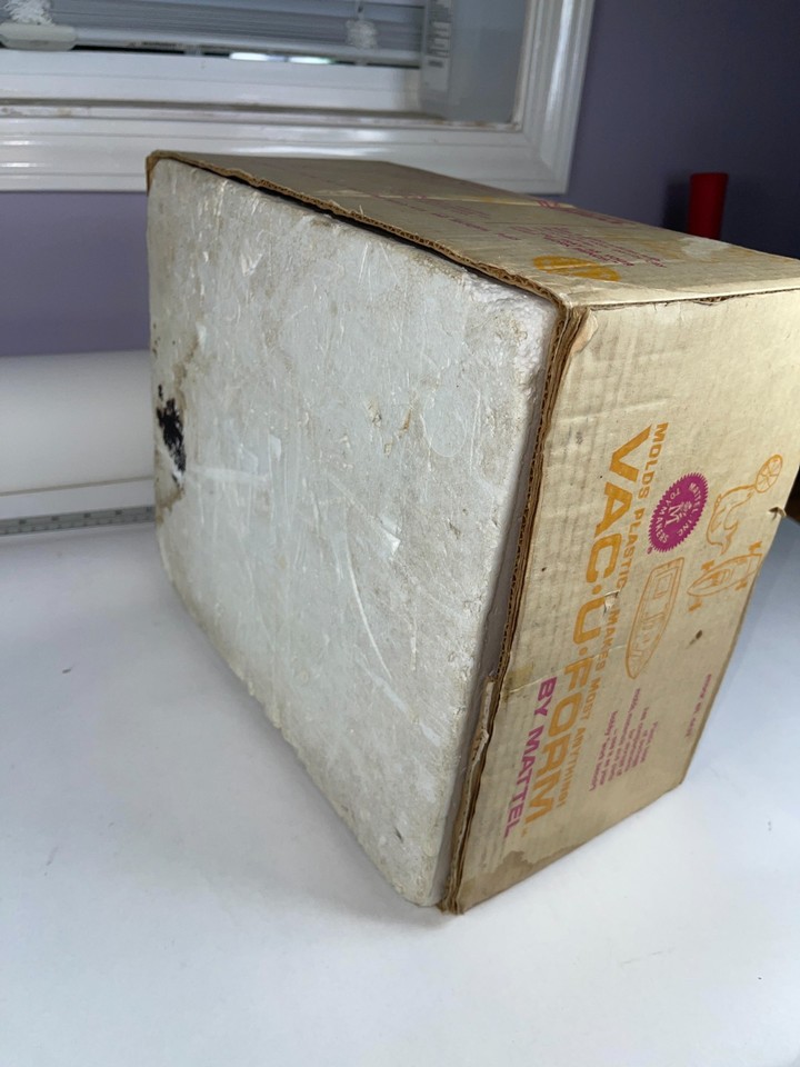 Vintage Mattel Vac-U-Form Mold Maker Set Tested Working w/ Box ...