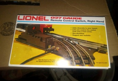 Vintage NEW Lionel REMOTE CONTROL SWITCH RIGHT HAND O27 Gauge TRAIN ...