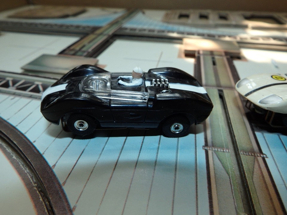 Aurora Model Motoring Golden Gate HO TJET Slot Car Set - Vintage 1966 ...