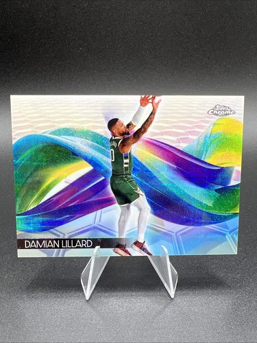 2024-25 Topps Chrome Damian Lillard Helix SSP | eBay