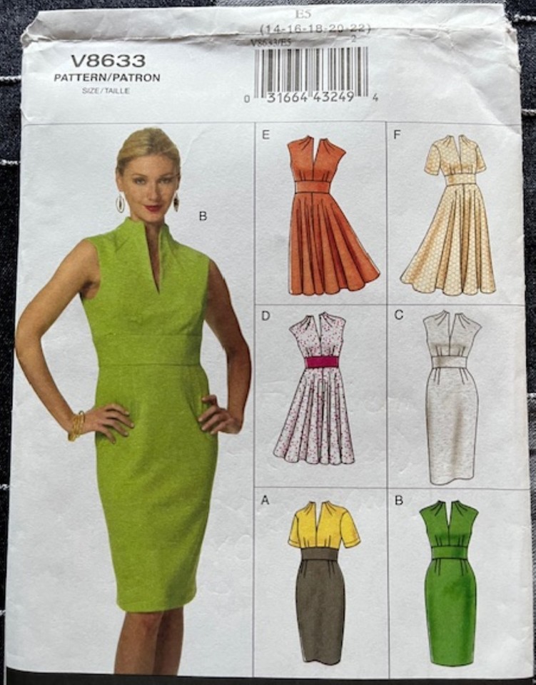 Vogue 8345-8712 Sewing Patterns-Many Marcy Tilton-New Uncut Factory ...