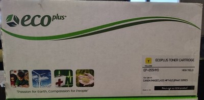 ECO PLUS Premium Toner Cartridge Yellow EP-055HYO Canon Laserjet ...