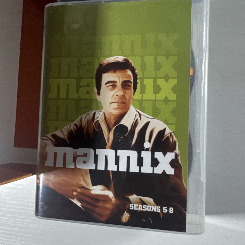 Mannix The Complete Series Seasons 1-8 DVD 48-Disc Box Set | eBay