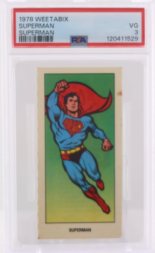 1978 WEETABIX SUPERMAN PSA 3 | eBay