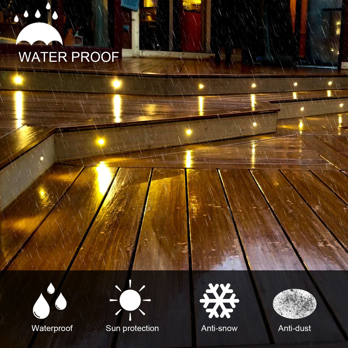 Low Voltage Led Outdoor Step Lights | Shelly Lighting