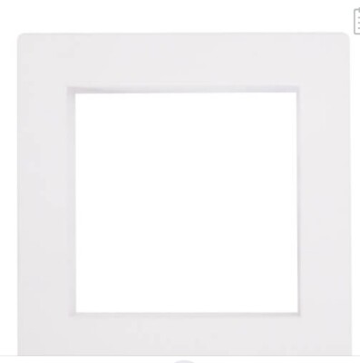 "Oatey 38942 Supply Box Square, Plastic Faceplate, 8.25"", White" | eBay